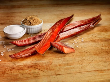 Snacks & Small Bites Salmon Products | Echo Falls Seafoods